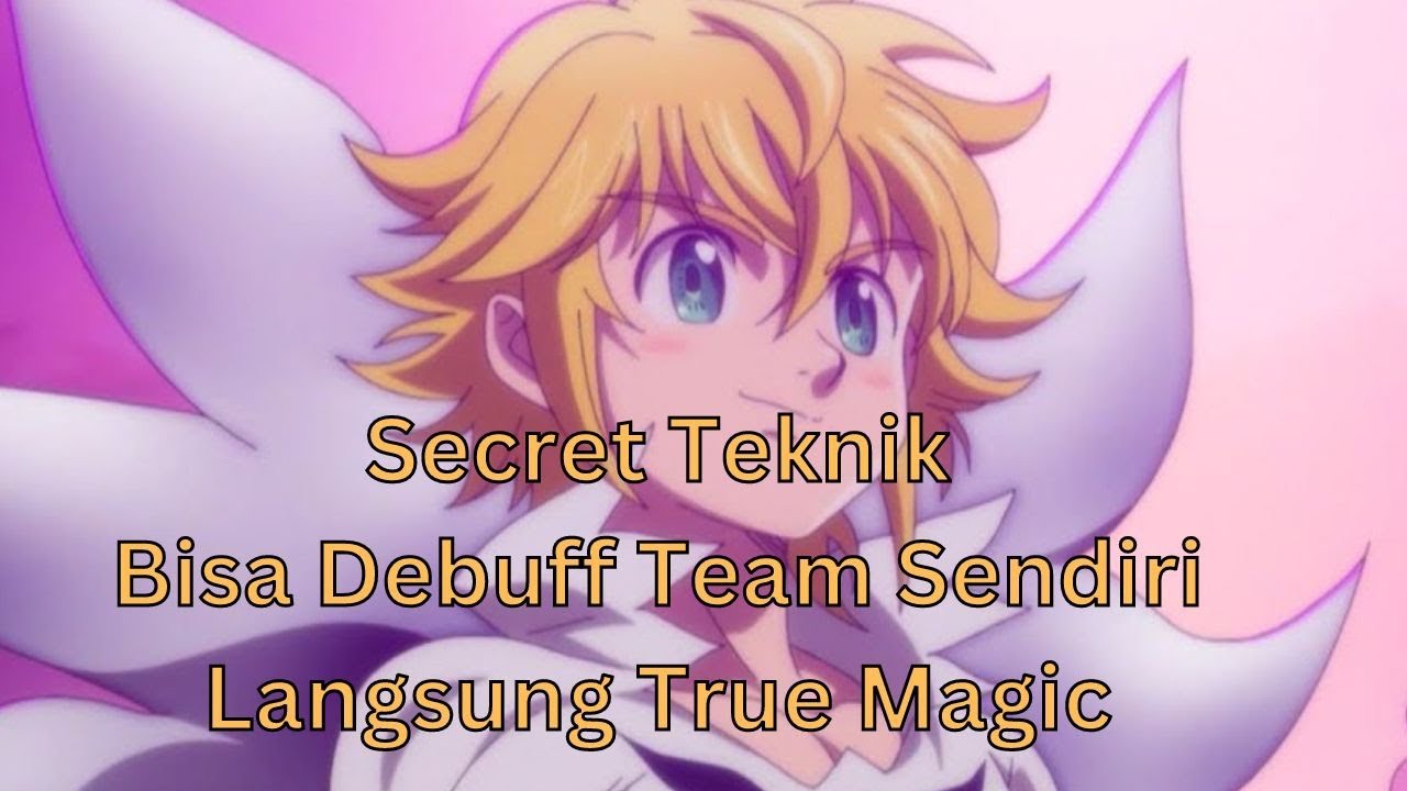 Showcase PvP Demon King Meliodas 7DS The Seven Deadly Sins Grand Cross ...