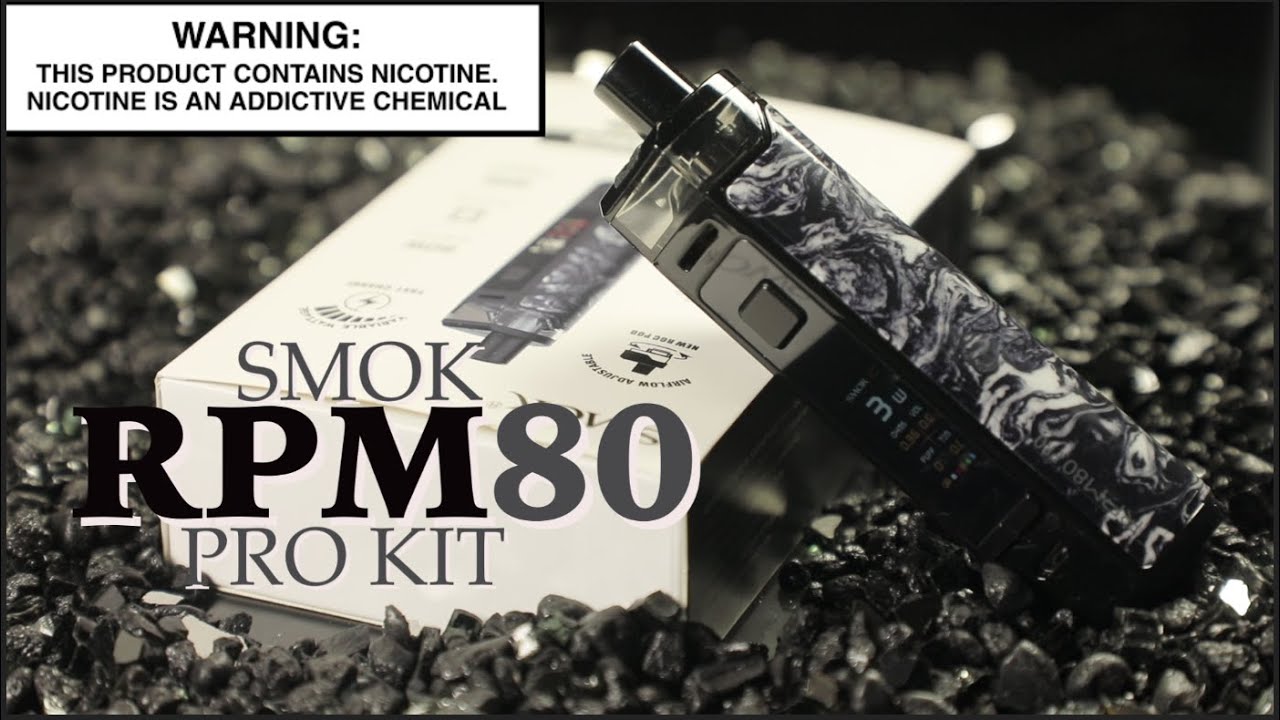 Smok "RPM80" Pro Kit ~Vape Pod Kit Review~ - YouTube