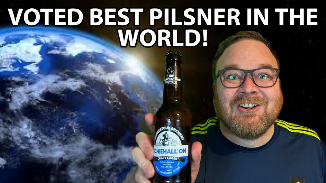 Harviestoun Brewery: Schiehallion | Scottish Craft Pilsner Review - YouTube
