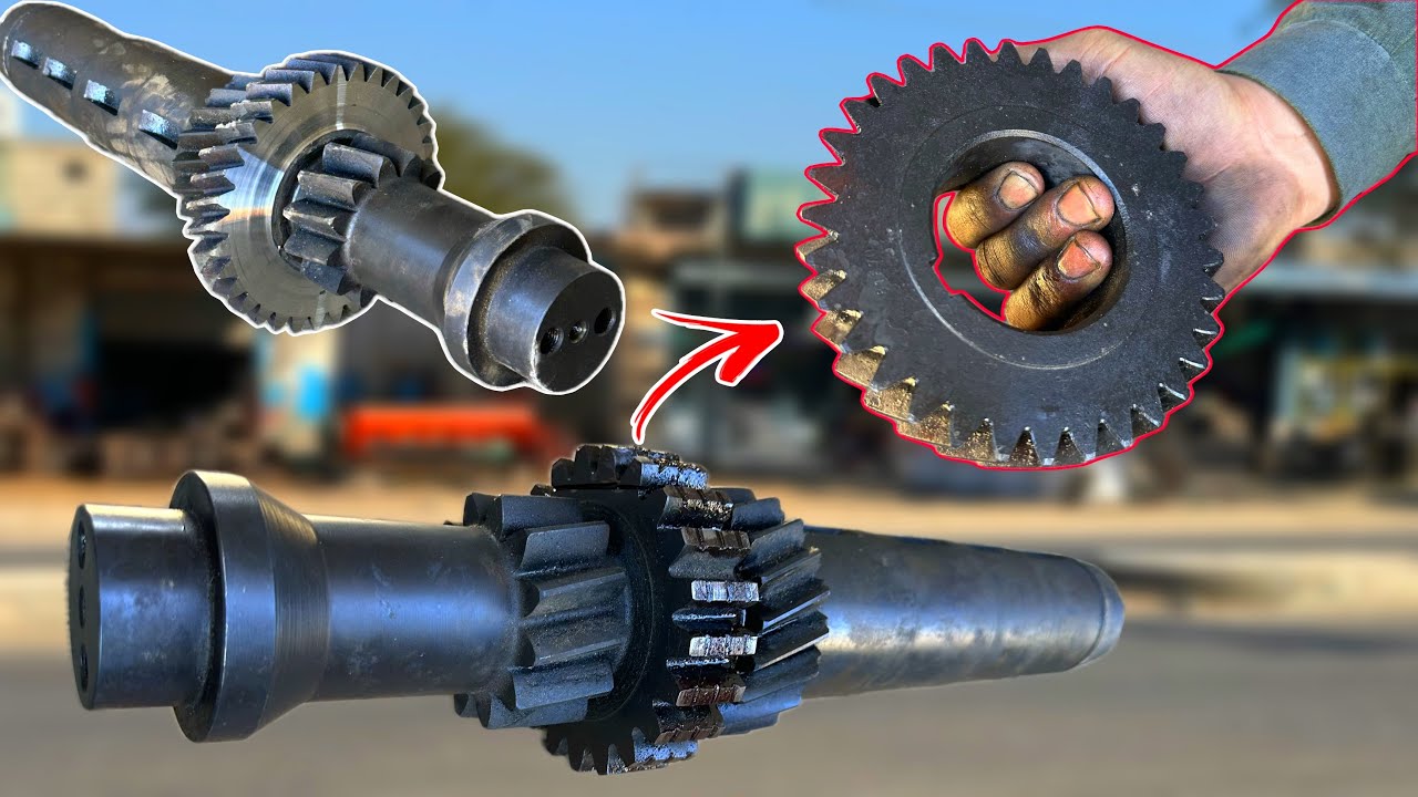 Smashed Truck Gear Block Restored to Perfection | A True Showcase of ...