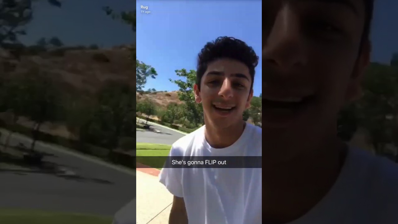 Faze rug Surprises mom with Mrs Kipling from JESSE! (Snapchat stories ...