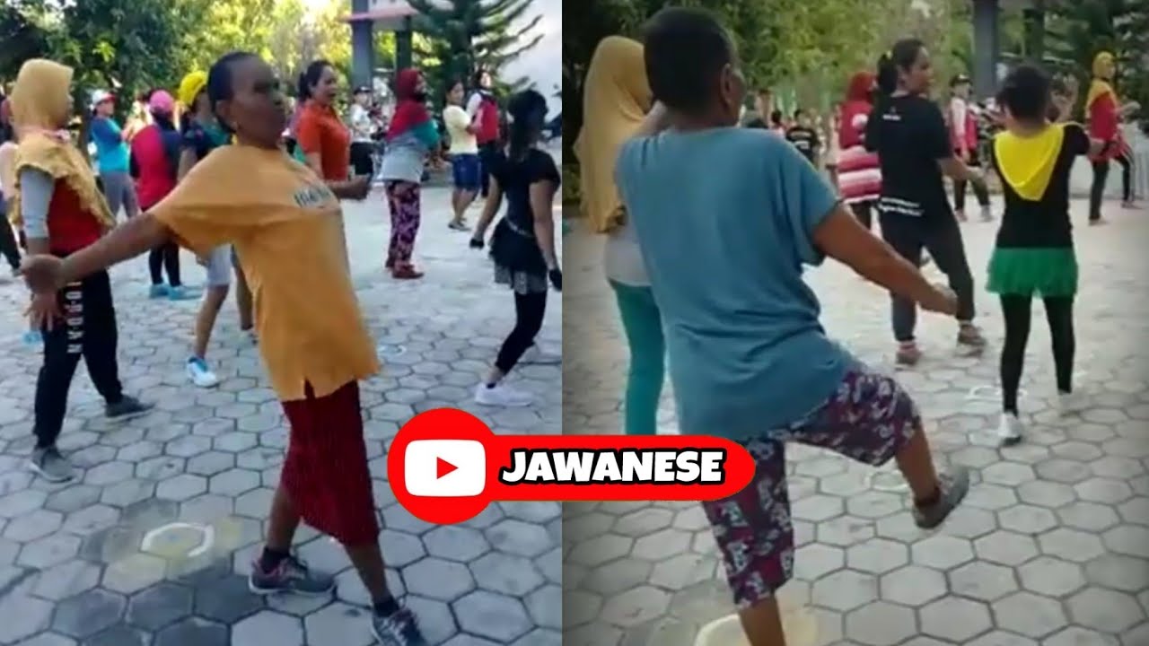 Hanya Ada Di Indonesia - Viral pemandu Senam Lucu Bikin Ngakak - YouTube