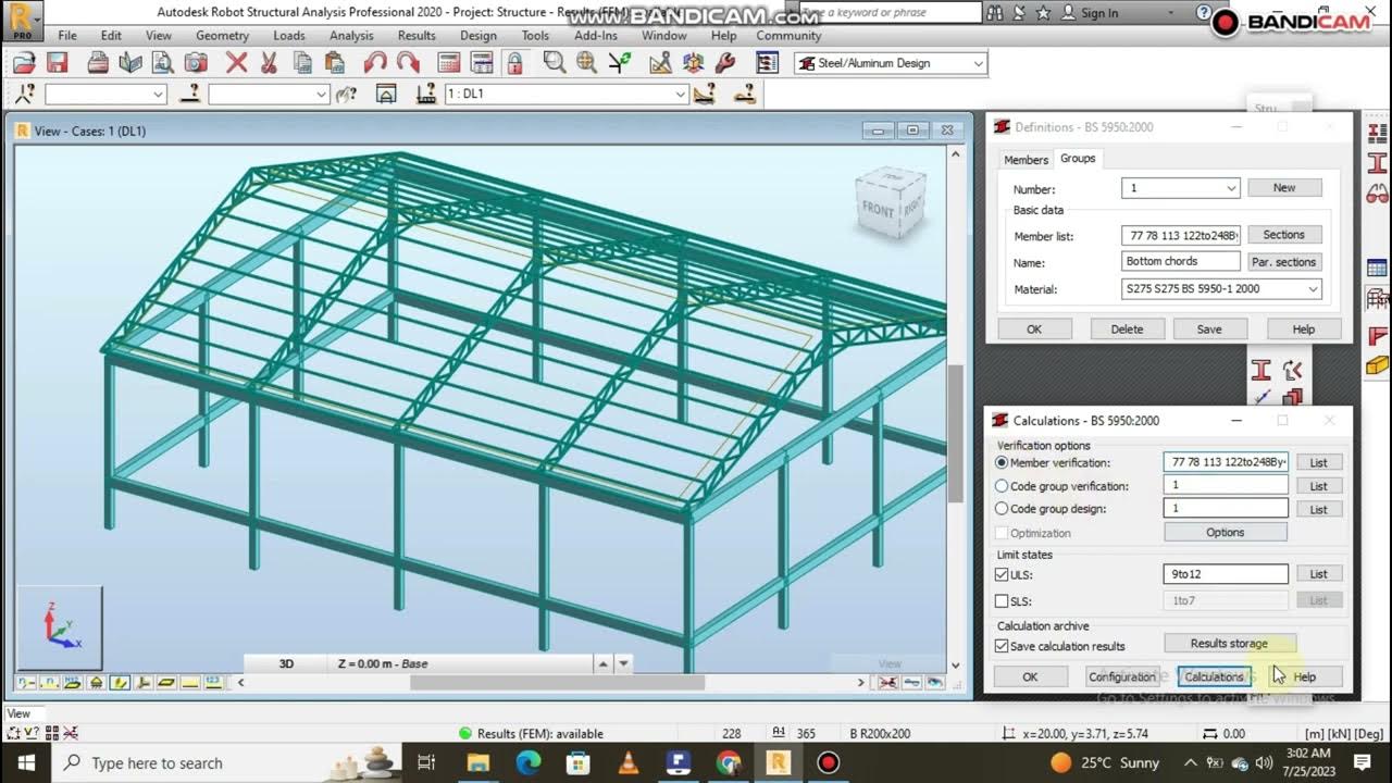 Structural Loading, Analysis and Steel Design of Simple Building By ...