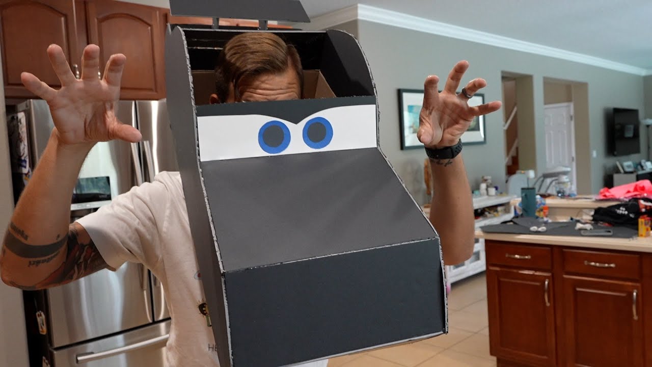 Making Our Homemade Disney Halloween Costume, New Hair & Our Patio ...