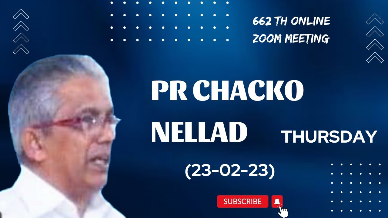 BCEF PR CHACKO SAMUEL - YouTube