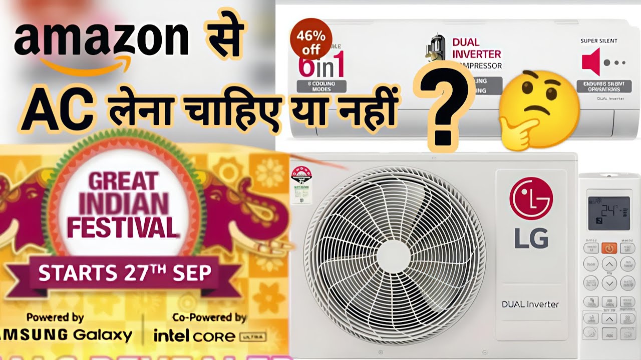 Unboxing LG Dual Inverter Split Air Conditioner ll Complete ...