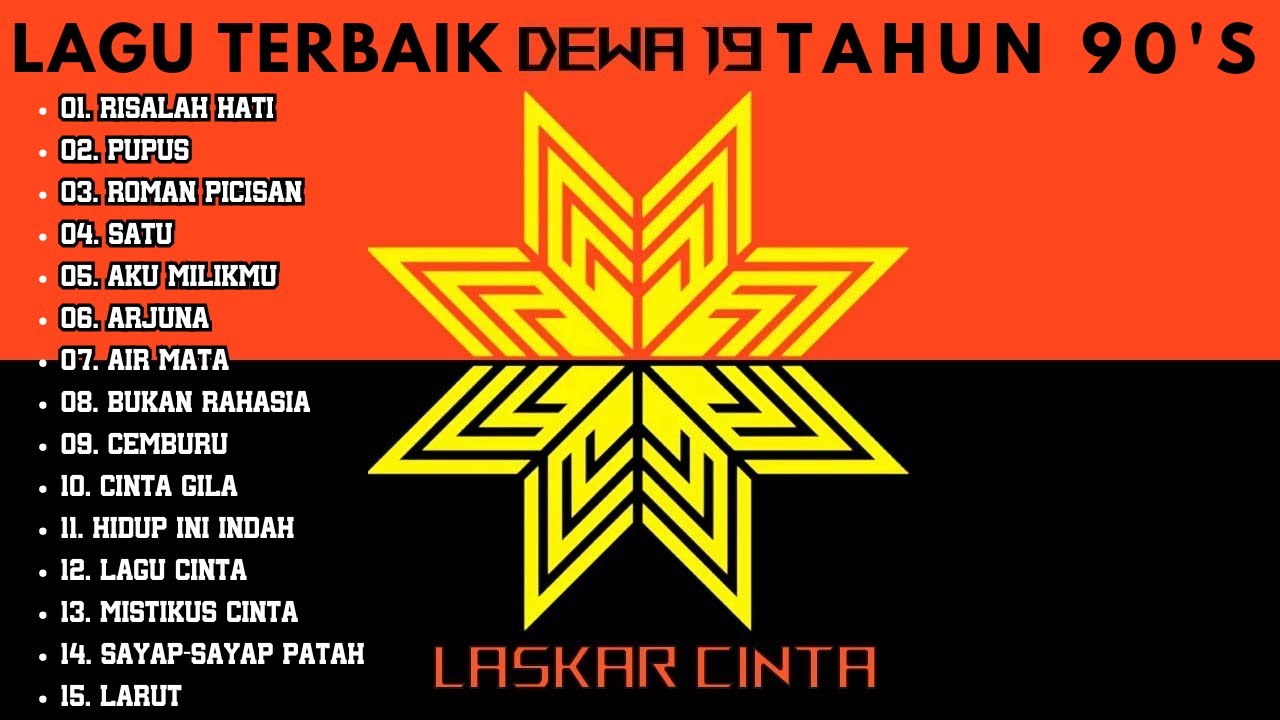 DEWA 19 FULL ALBUM || LAGU POP LEGEND TERBAIK - YouTube