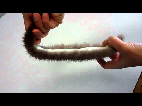 Mink fur bracelet         Auto-fasten