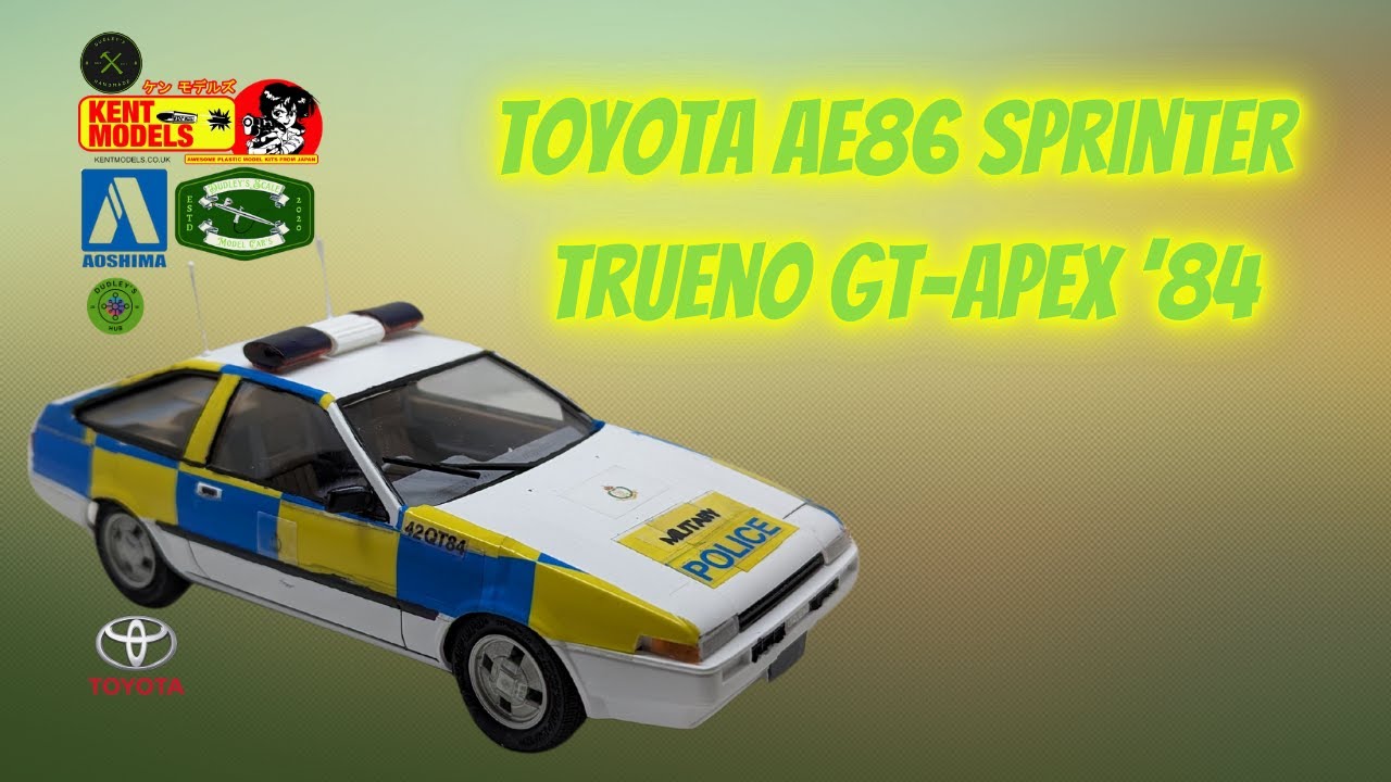 Aoshima - Sprinter AE86 - Military Police - Full Video - YouTube