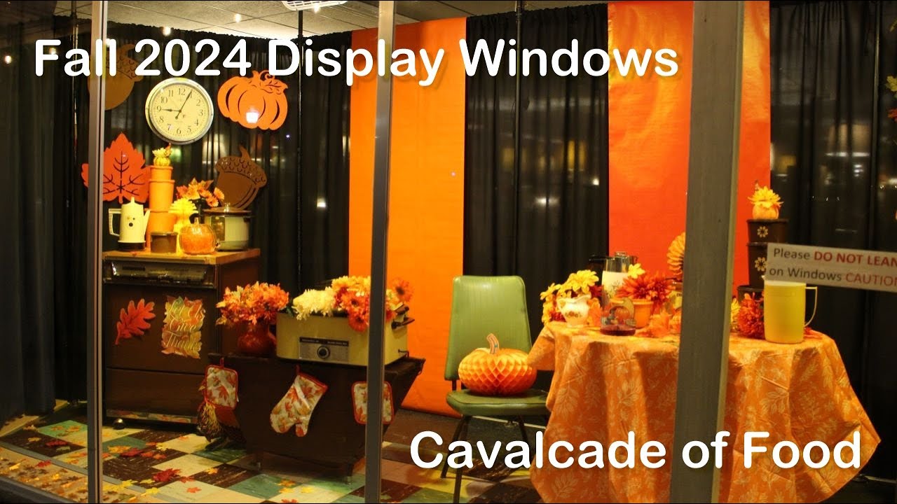 Cavalcade Fall 2024 Display Windows - Welcome Autumn! - YouTube