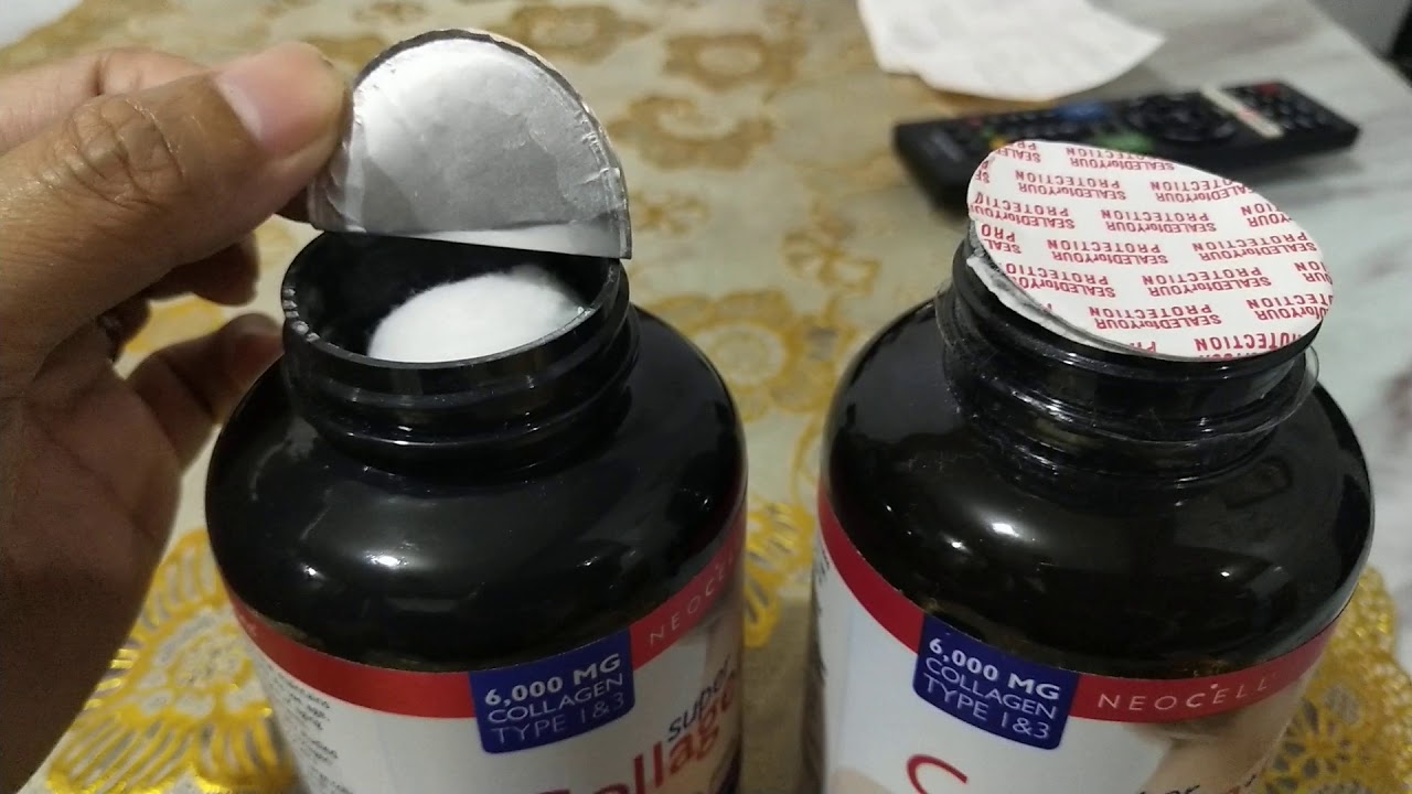 Fake vs original neocell collagen+c - YouTube