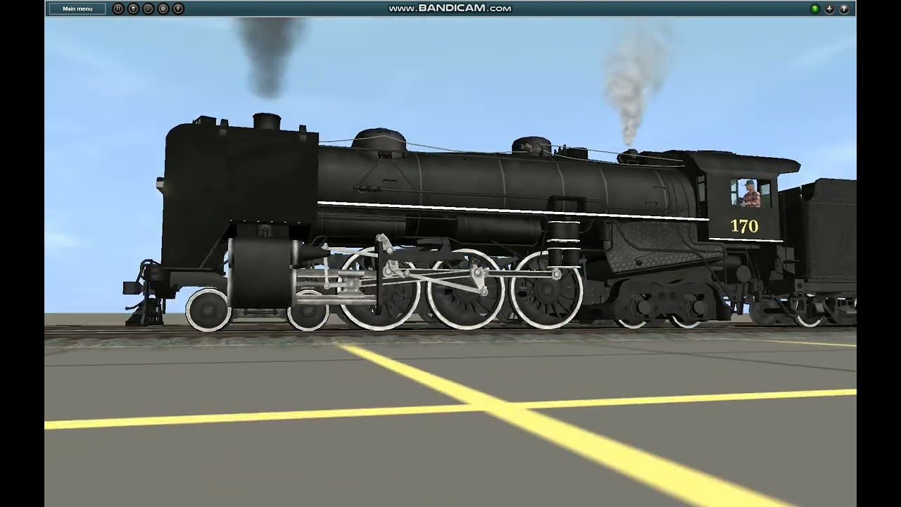 Trainz Kitbash : NKP L-1a 170 Hudson 4-6-4 - YouTube