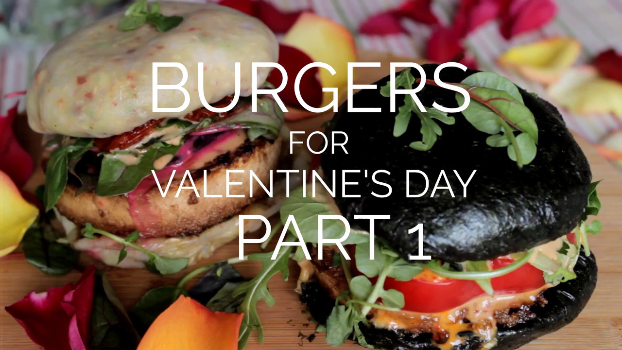 Burgers for Valentine's day part 1 Бургеры на День Святого Валентина ...