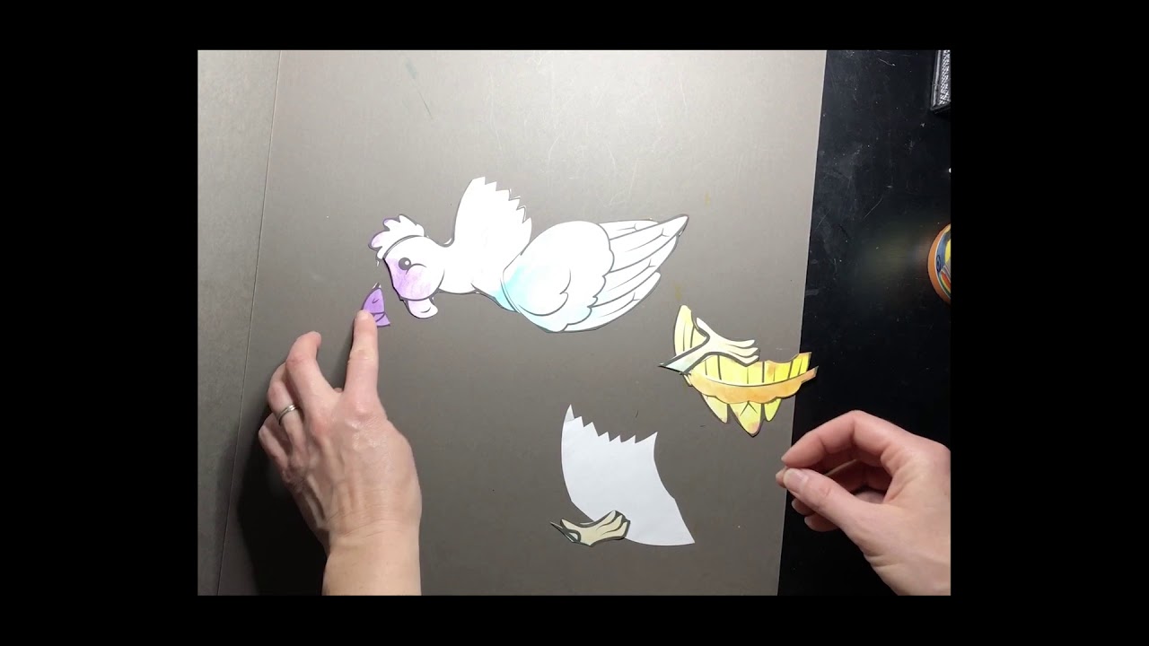 Clare Youngs Paper Collage - Full Length Art Lesson - YouTube
