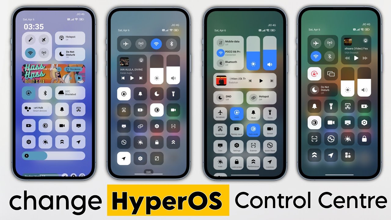 Change Xiaomi HyperOS Control Centre 😱 | Install Mod Control Centre in ...