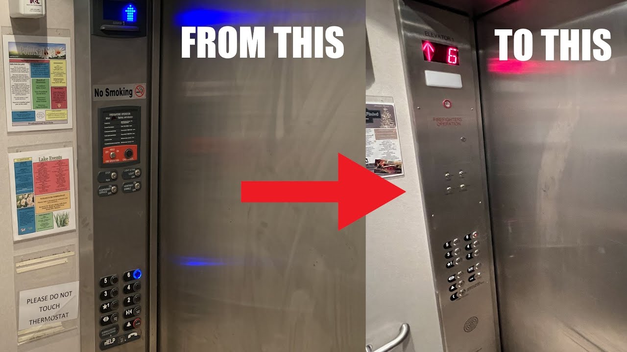 Crazy Modernization of a Thyssenkrupp ISIS Elevator - YouTube