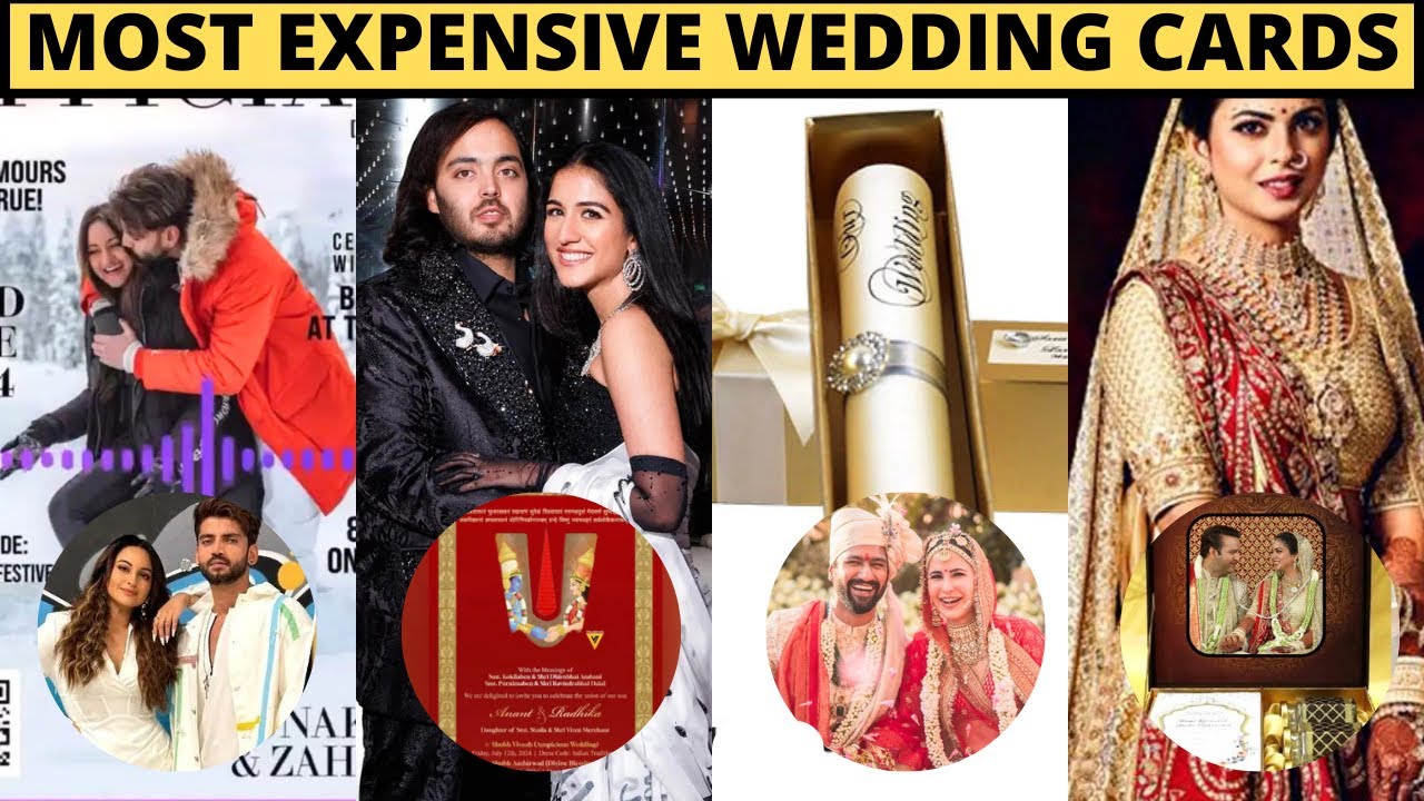 Top 10 Most Expensive Wedding Cards at Irene Albina blog