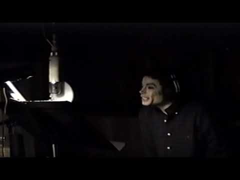 Michael Jackson Recording Childhood at the Hit Factory Studio