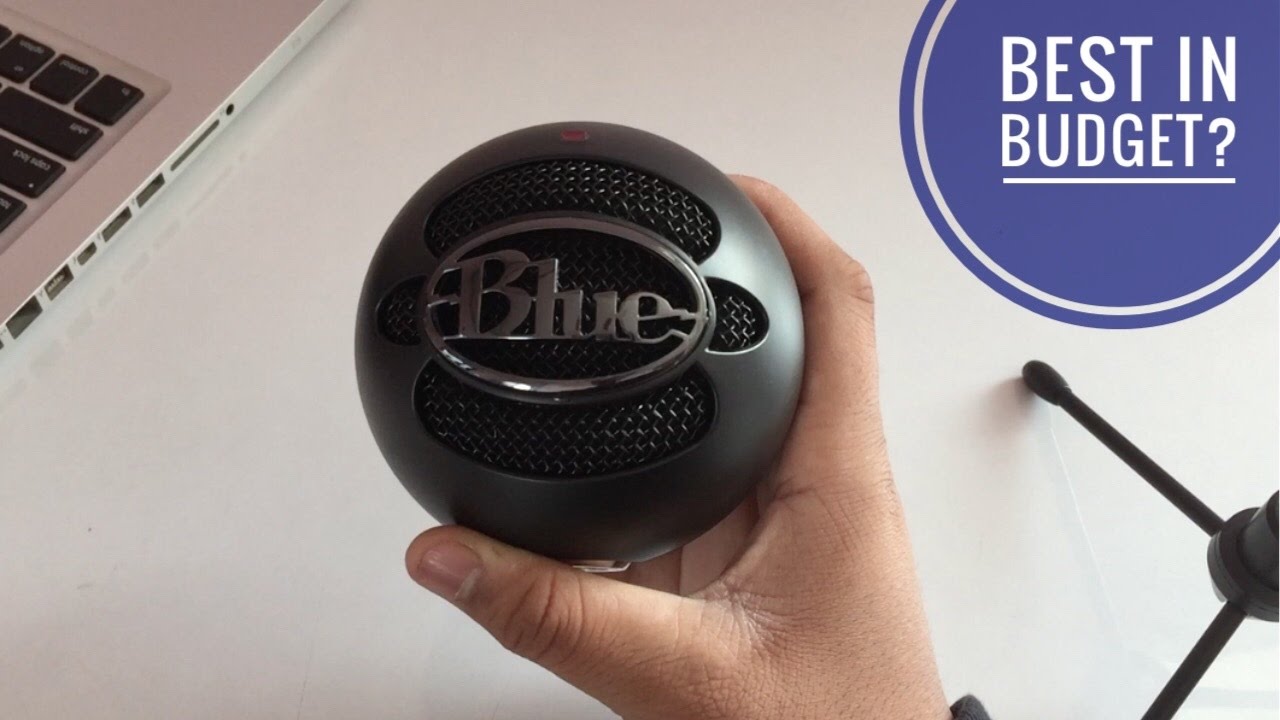 Blue Snowball Ice Microphone Review! Best in Budget? - YouTube