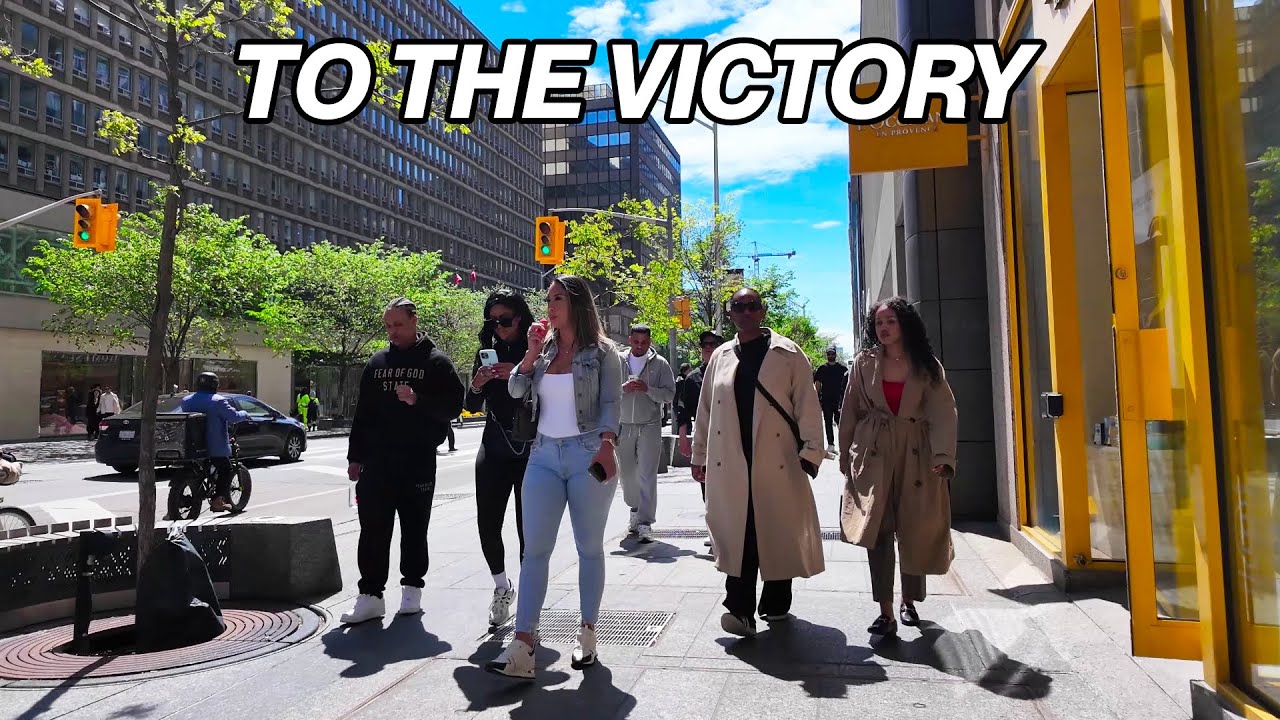 Sunday Afternoon Downtown | Long Weekend Toronto Walk (May 2025) - YouTube