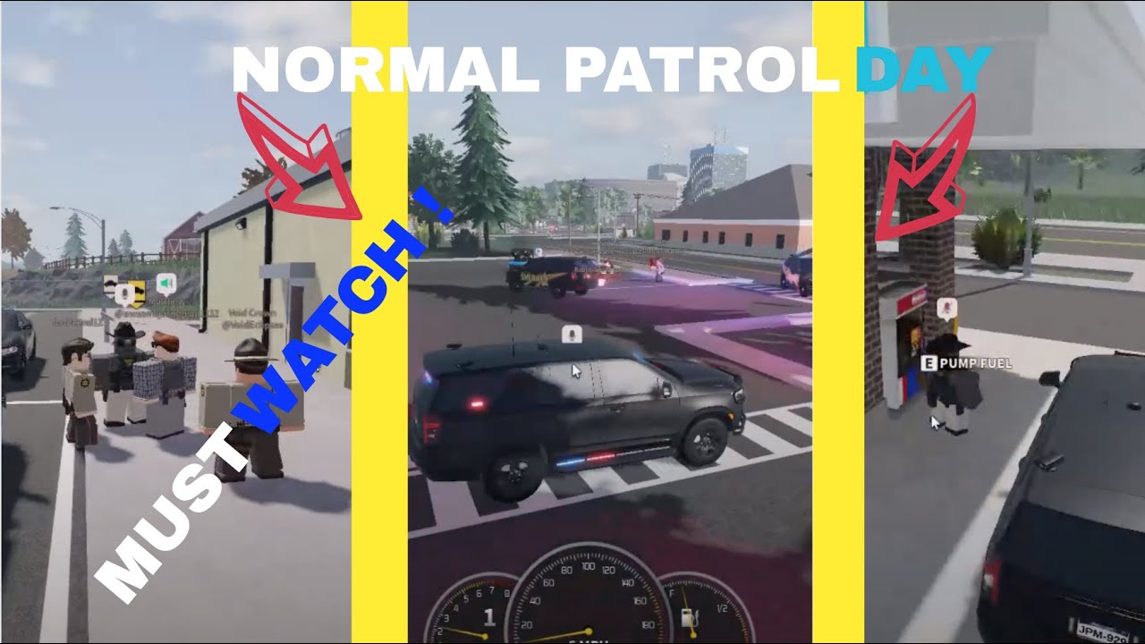 ROBLOX ERLC: Public server | Routine Patrol Day in ERLC | Realistic ...
