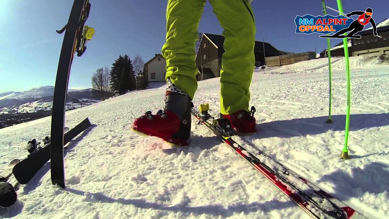 Ski, støvler og hjelm med Endre Bjertness - YouTube