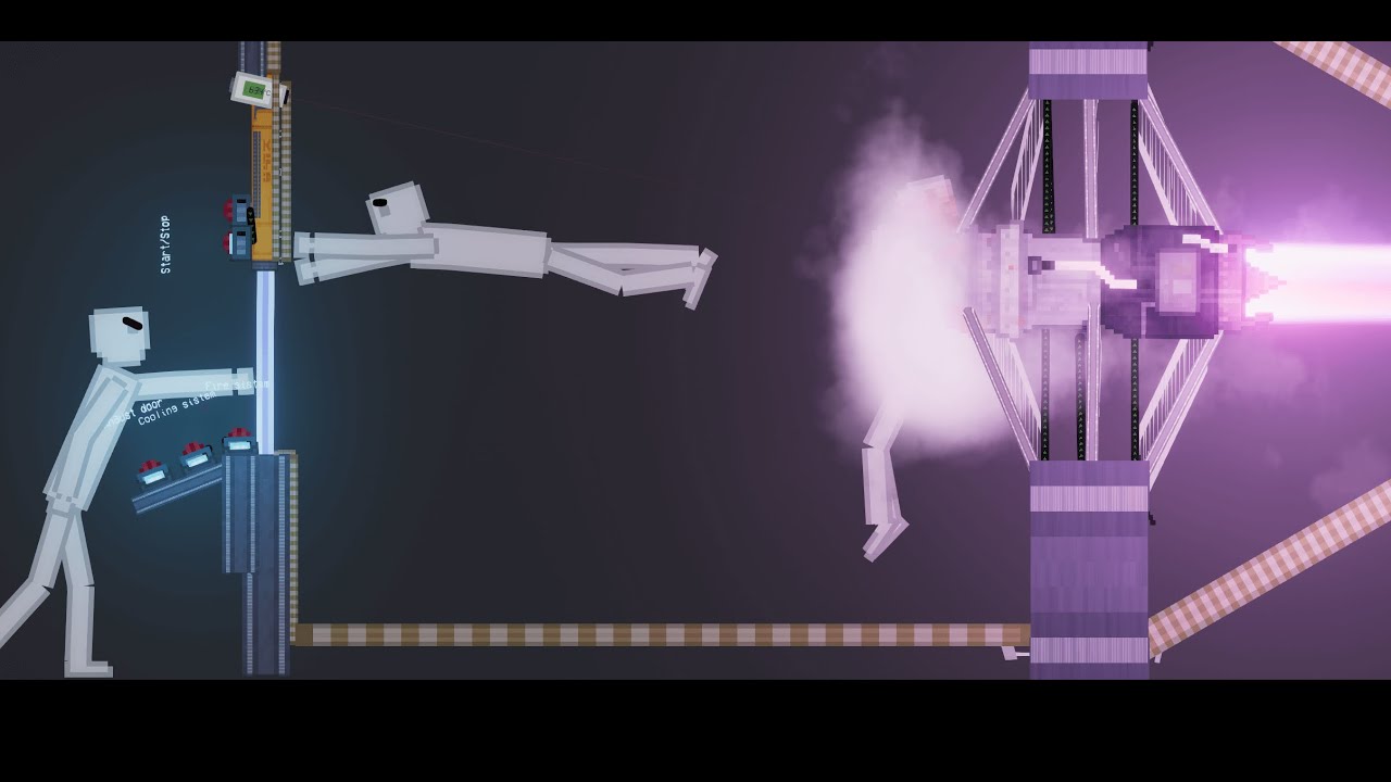 Jet Engine Test Chamber In People Playground - YouTube