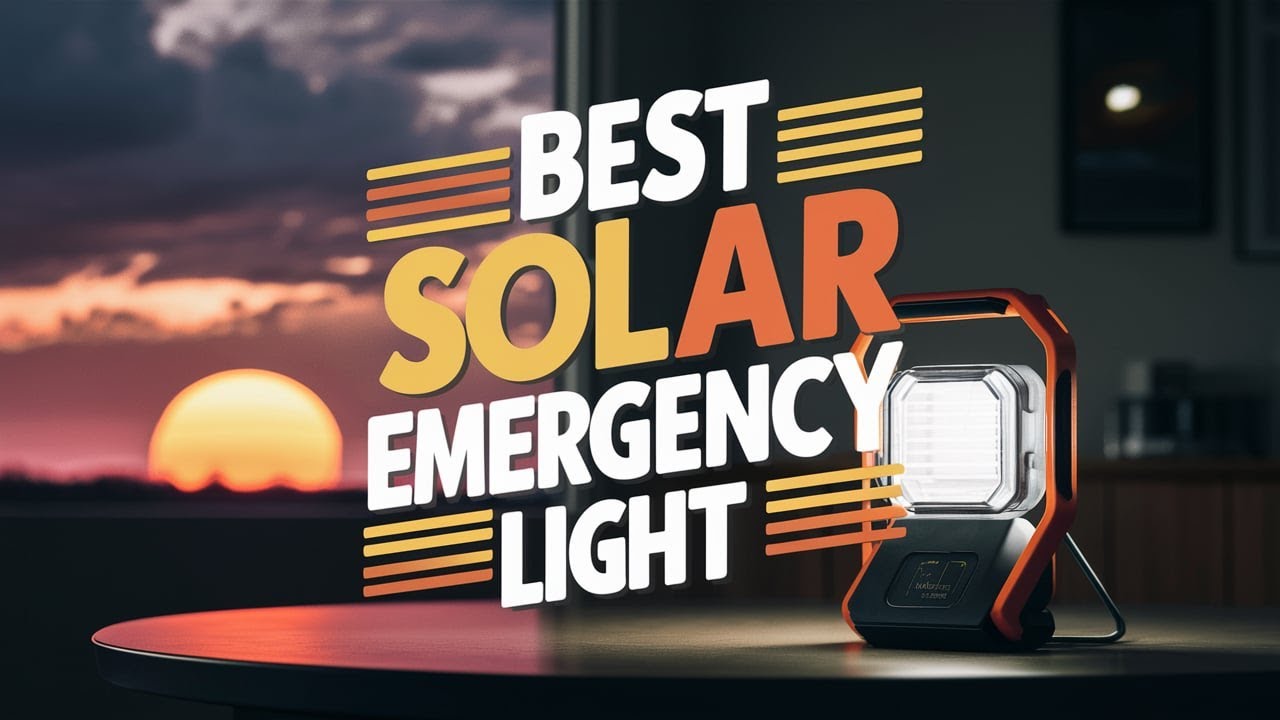 ⭕ Top 5 Best Solar Emergency Light 2025 [Review and Guide] - YouTube