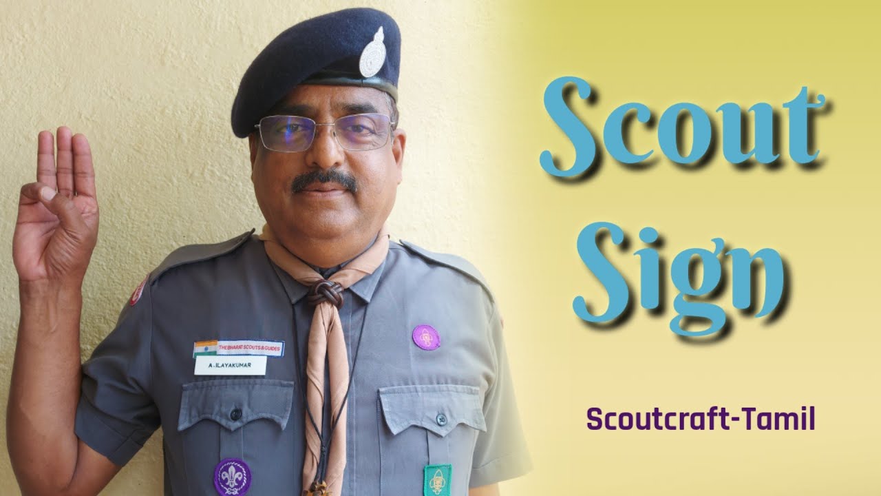 Scout Sign | Explanation in Tamil | Scoutcraft - Tamil - YouTube