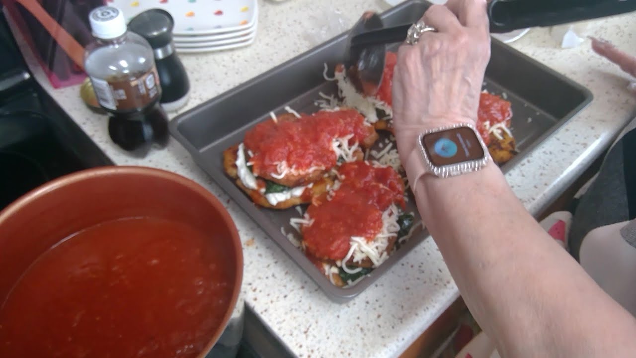 Crazy Mimi can cook! Chicken Vincenza 2-8-24 - YouTube