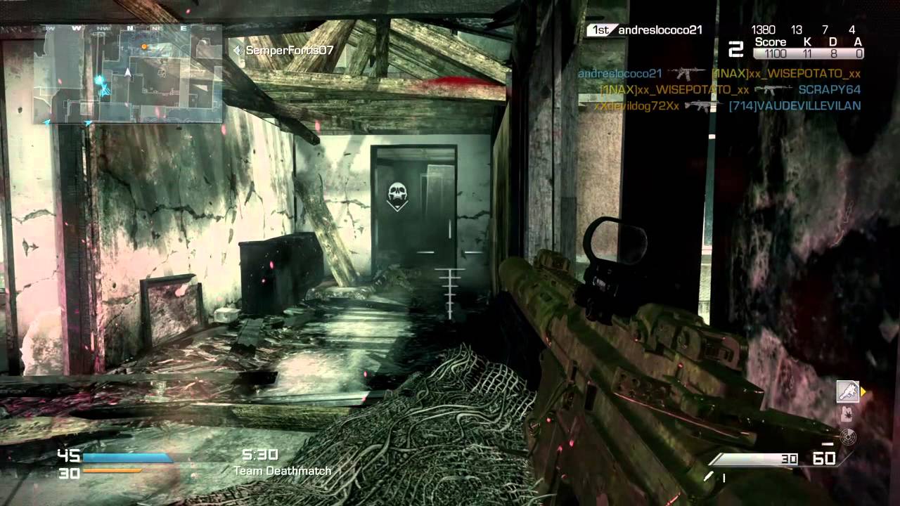 Call of Duty® Ghosts Tremor Team Deathmatch - YouTube