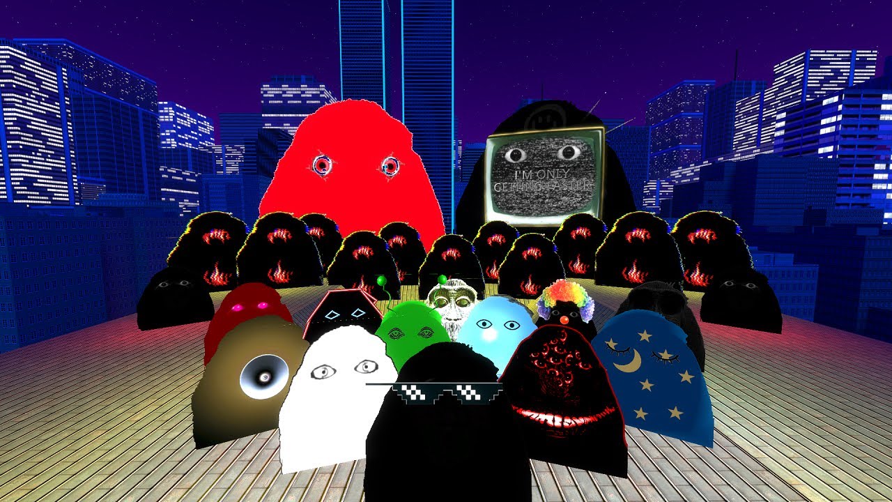 GIANT RED AND TELEVISION ANGRY MUNCI is After Me in GMod - Can I Escape ...