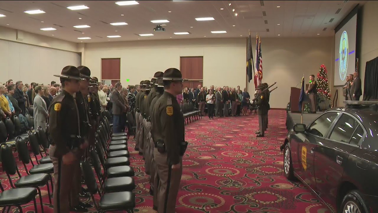 Iowa DPS commencement ceremony - YouTube