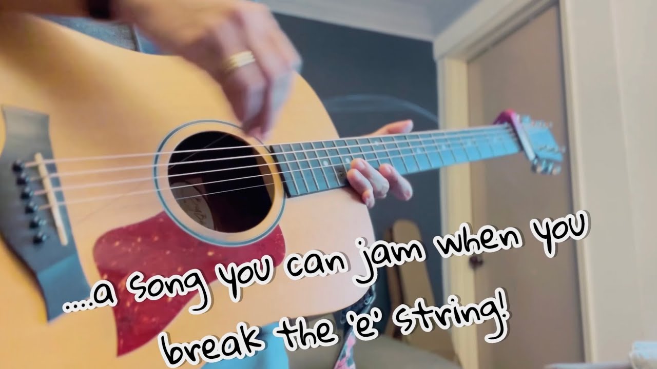 Stay with You - Goo Goo Dolls -Playing with broken e string - YouTube