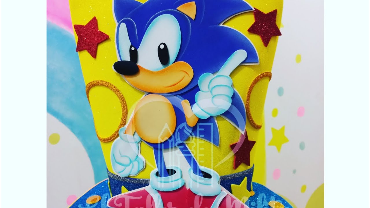 Sombre de Sonic en Foami - YouTube