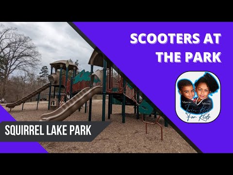 Squirrel Lake Park - Matthews, NC - Scooter Time! #scooter #park - YouTube