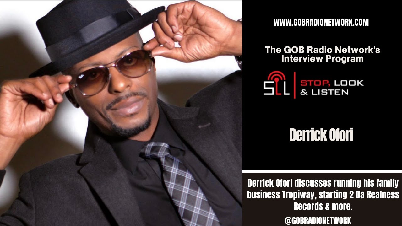 Derrick Ofori Discusses Tropiway, 2 Da Realness Records and More - YouTube