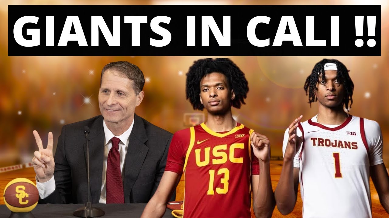 7'0 TWINS SHOCK COLLEGE BASKETBALL AND COMMITS TO USC | Darius & Adonis ...