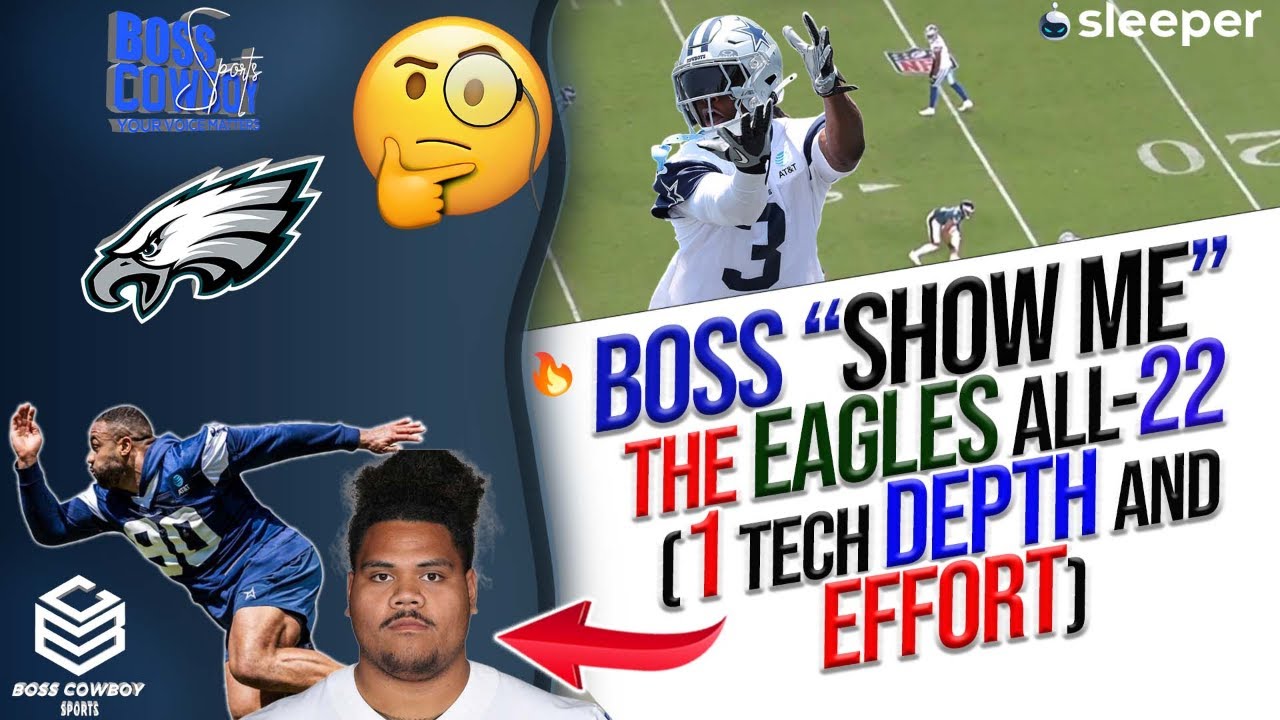 Boss Show Me Breaks Down ALL-22: Grading 1-Tech Depth & George Pickens ...