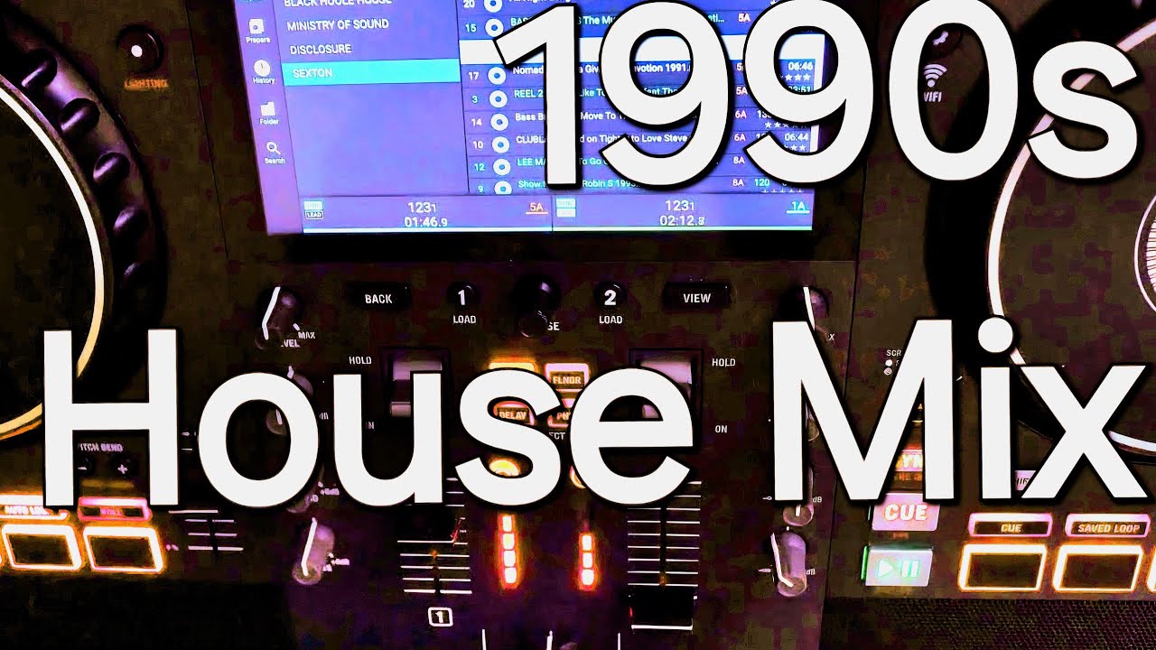 Practicing my 1990s house music set. - YouTube