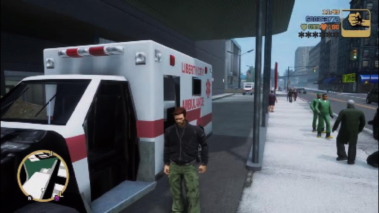 GTA 3 (TDE) - Playing Doctor - YouTube