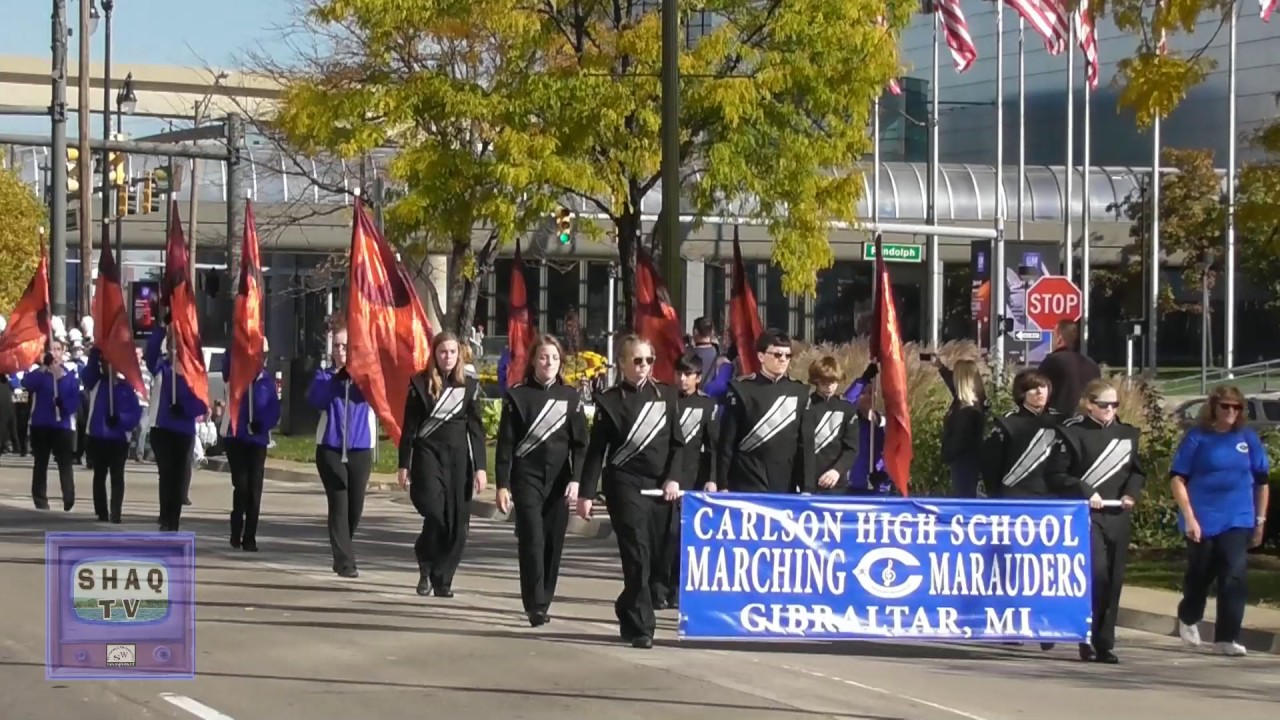 Carlson High School Marching Marauders - YouTube