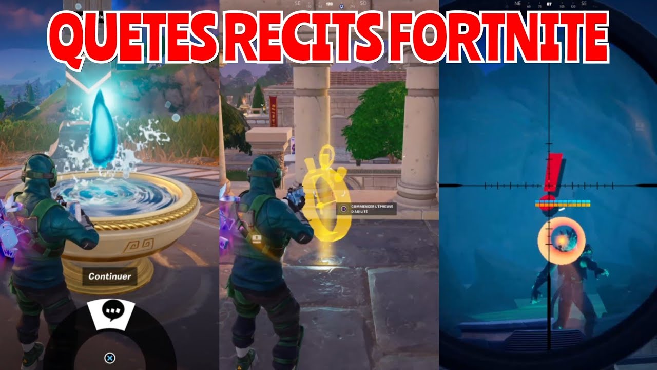 GUIDE COMPLET : QUETES RECIT DE L'ORACLE SAISON 2 FORTNITE - YouTube