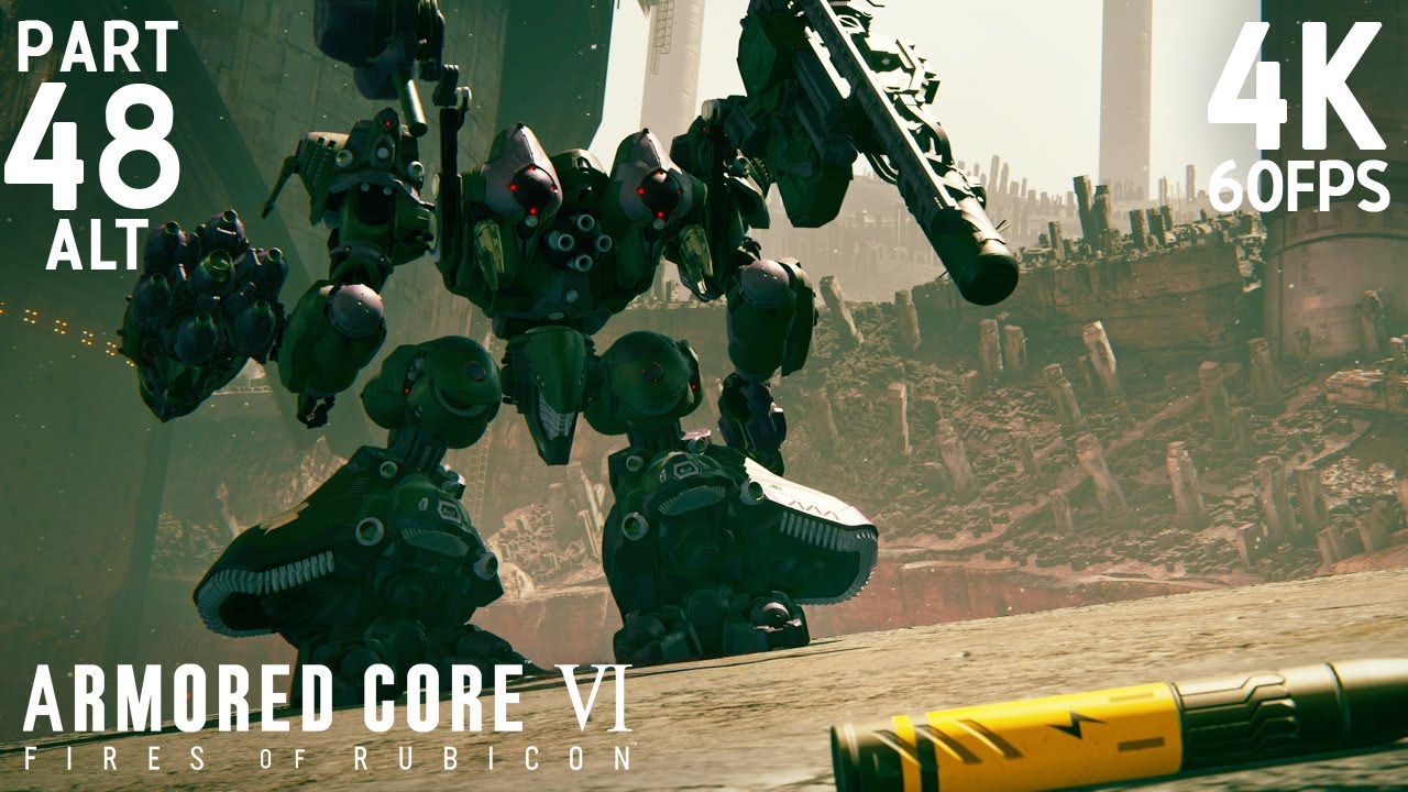 Armored Core 6 - Reach the Coral Convergence alt (Mission 48) - YouTube