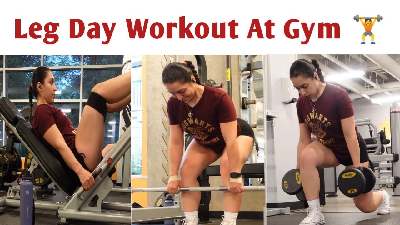 Leg Day Workout at Gym | By Mahtab Ekay - YouTube