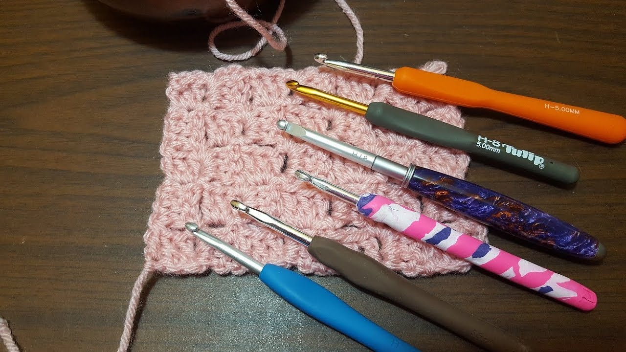 P1 How to Crochet a Corner to Corner :hook comparison - YouTube
