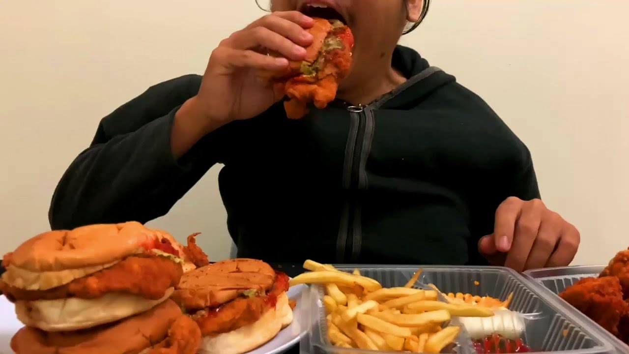 FAST FOOD MUKBANG JUNKIE (Eat Clean PSA) - YouTube