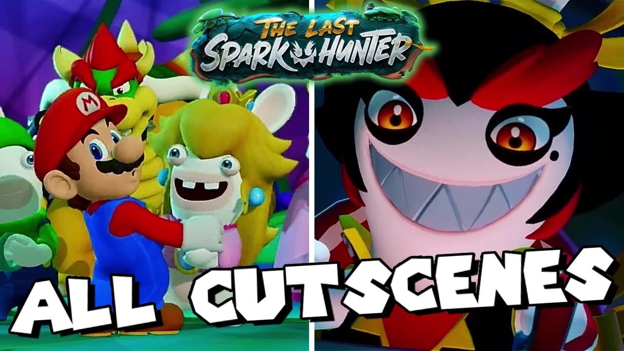 Mario + Rabbids: Sparks of Hope - The Last Spark Hunter | All Cutscenes ...