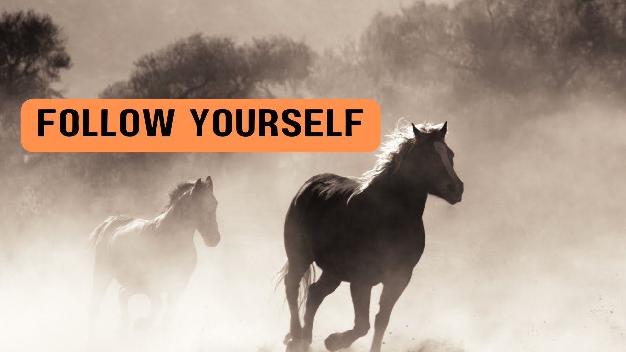 Follow Yourself - You Only Can Change Your Life - Motivational Speech ...