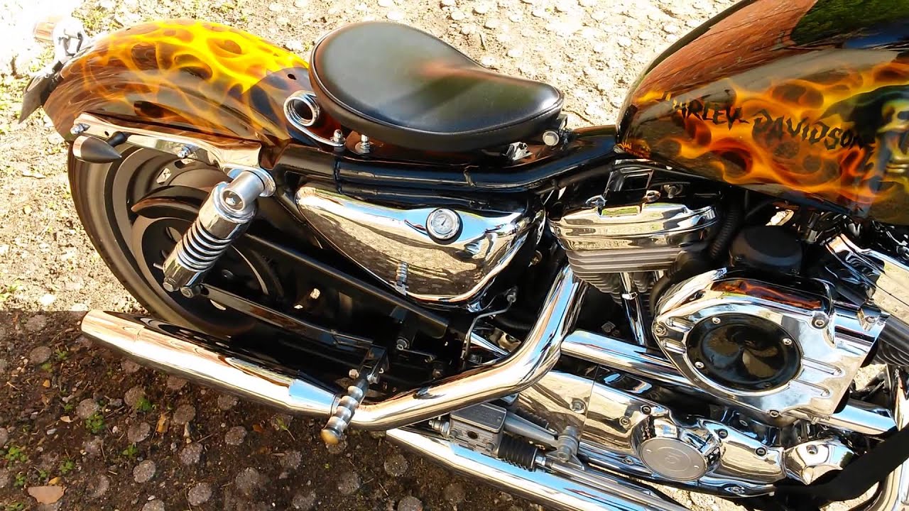 883 XLC 1999 modifiee en 2012 - YouTube